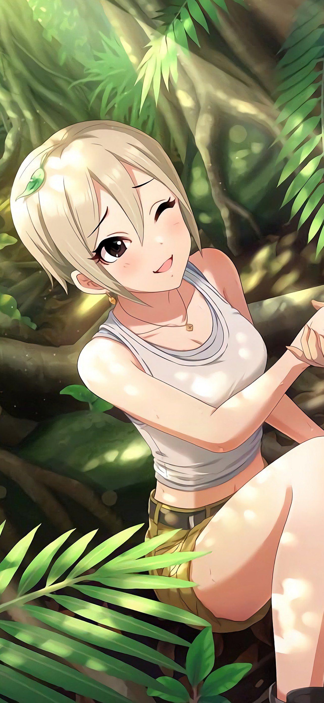 【塩見周子】夏恋 -NATSU KOI-【デレステ】 – 2次元女子の壁紙をひたすら大量に作りまくる（高画質）