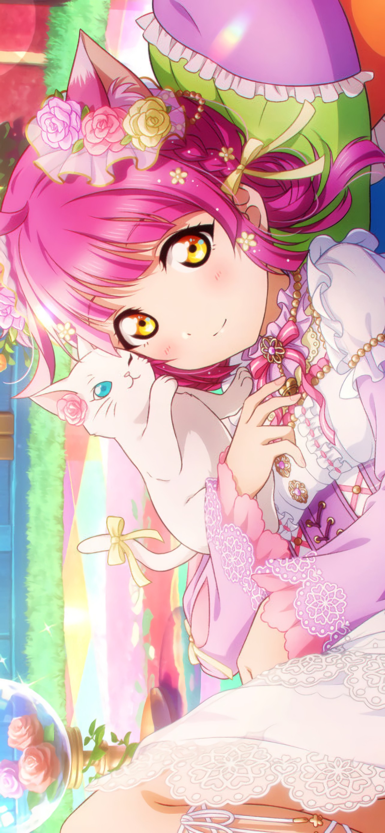 【天王寺璃奈】Rina♡Cat【スクスタ】 – 2次元女子の壁紙をひたすら大量に作りまくる（高画質）